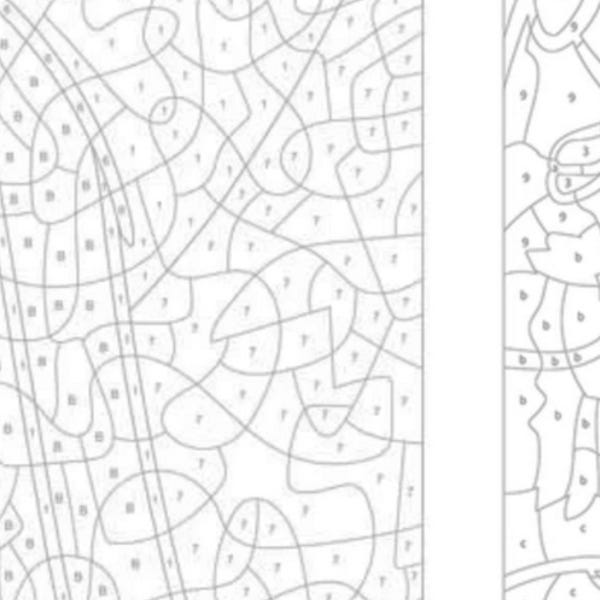 DIGITAL | Disney Color by Numbers - 95 Pages From 19 Books | Mystery ...