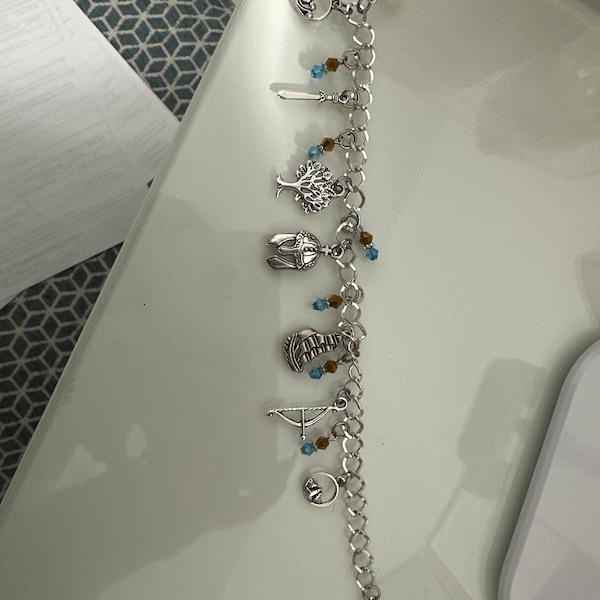 The Song of Achilles Inspired Charm Bracelet - Etsy