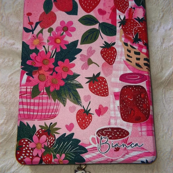 Aesthetic Flower Sketch Personalization Kindle Paperwhite Case, All-new ...