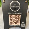 Table Sign QR Code SCAN for MENU Custom Engraved Wooden Restaurant ...