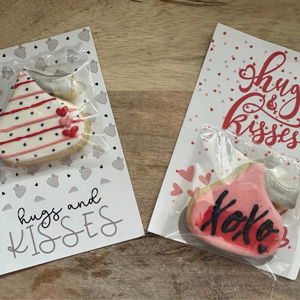 PYO Cookie Bag Topper - 4" and 5" - Paint Your Own Cookie Instructions ...