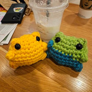 Ted the Thick Toad, Free NO-SEW Crochet Amigurumi PDF Pattern, Small ...