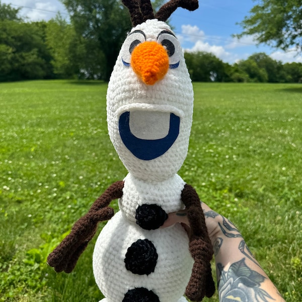 Crochet OLAF Pattern - Frozen - Etsy