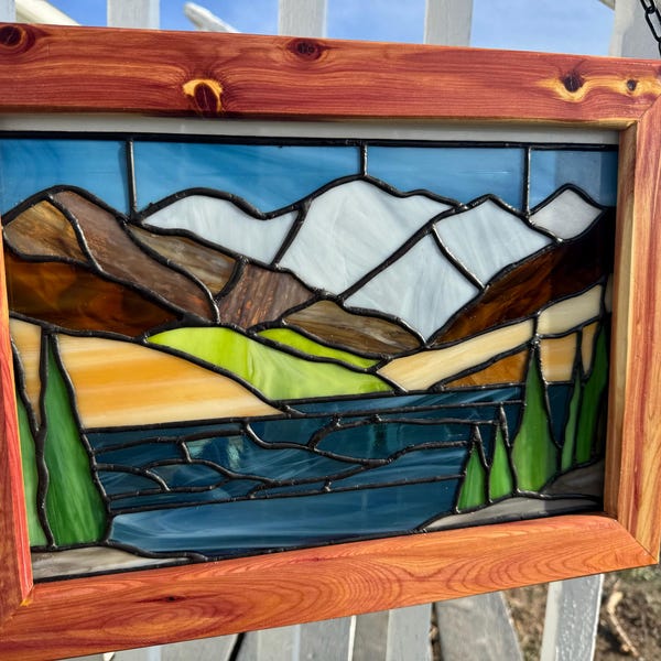 Digital Download Stained Glass Pattern Lion Stained Glass PUN83 , Diy ...