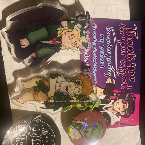 QSMP Charm Series 2.5" Inch Scruffed Cubitos | Quackity, Philza ...