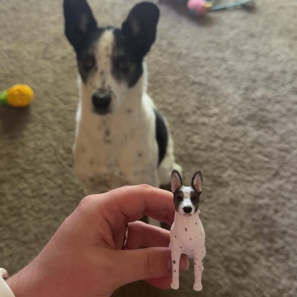 Custom Dog Wedding Cake Topper,personalised Dog Statue Birthday Gift ...