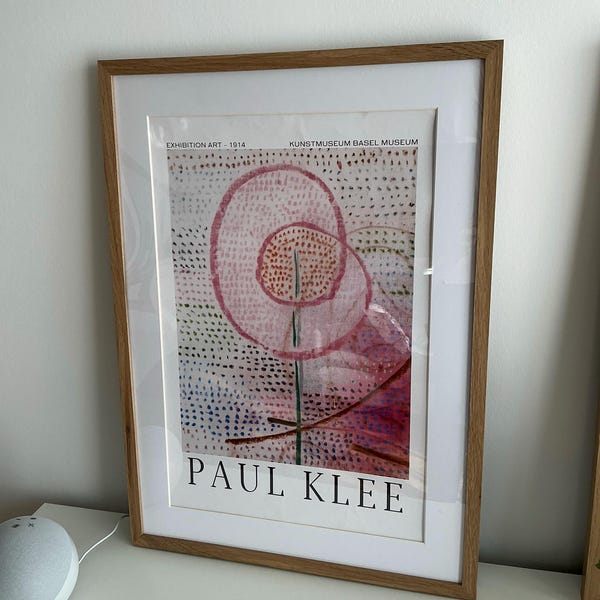 Henri Matisse Inspired Print With Frame, Colorful Matisse Poster ...