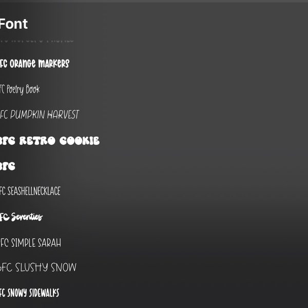 20 FONTS! Handwriting Font Bundle Vol. 3, Font Bundle for Cricut ...