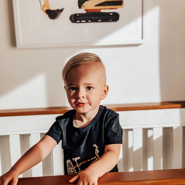 Numbers Print, Number Transportation Poster, Preschool Printable ...