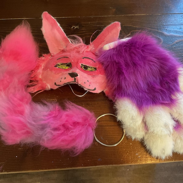Premade Animal Mask and Tail Sets - Etsy