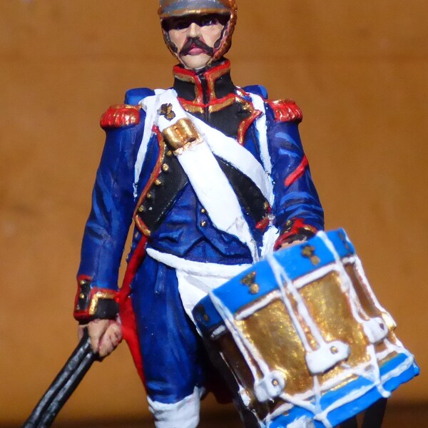 Colonel Baron Lejeune ADC of Marshal Berthier, France 1809. / Tin ...