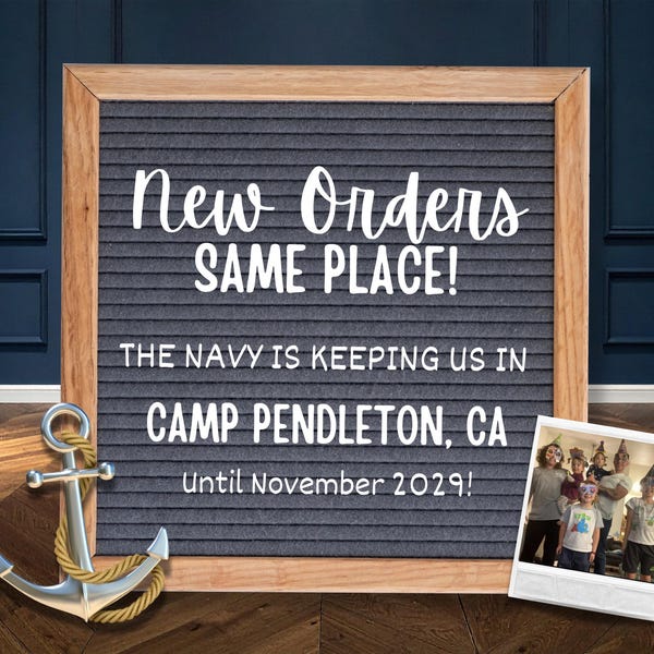 Instant Download for Social Media-editable Moving Announcement-military ...