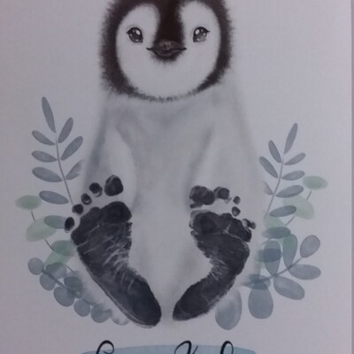 PDF FILE Babys First Footprint Lion Cub Print, Footprint Art ...