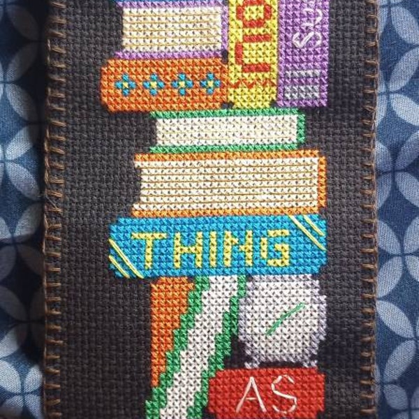 Cross Stitch Bookmark Pattern PDF | Bookmark Cross Stitch Chart, Modern ...