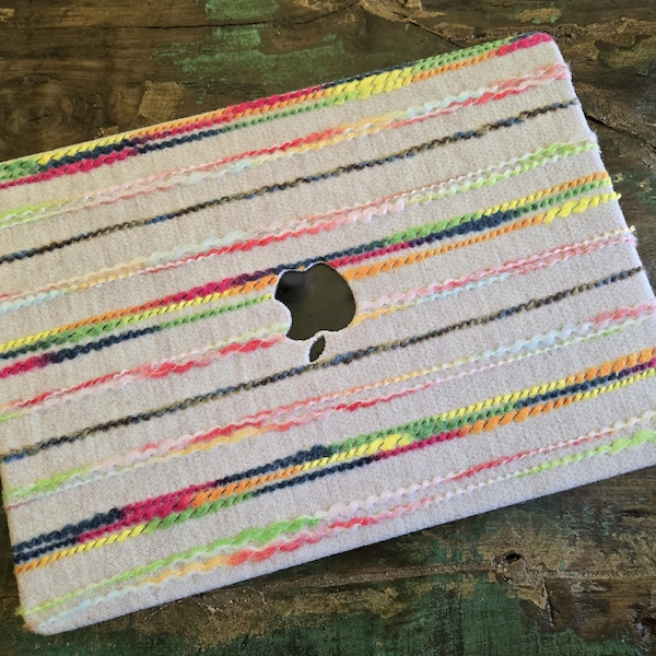 Boho Woven Fancy Yarn Mac Case for MacBook Pro 13 Air 13 Air 15 Pro 16 ...