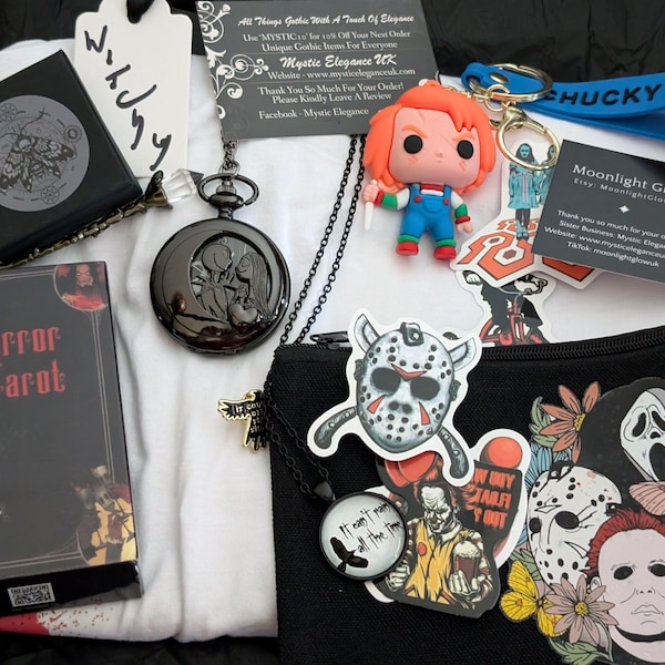 Horror Gift Box Unveil the Thrills and Chills Horror Box Horror Goodie ...