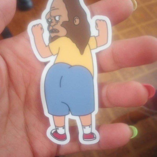 Futuristic Cyberpunk Vinyl Sticker With Cool Tech Modification Design ...