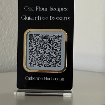 QR Code Sign Mini Stocking Stuffer Scan to Pay Sign Social Media Sign ...