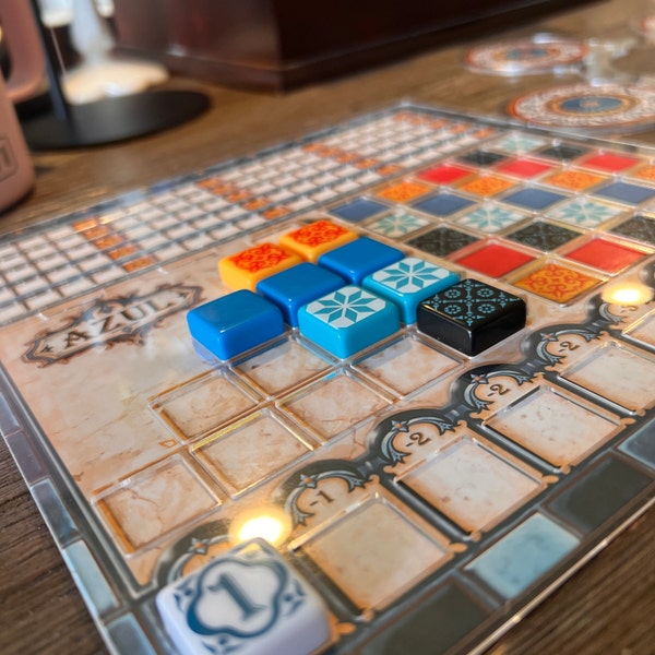 Azul SCORE TRACK Player Board Overlay - Etsy