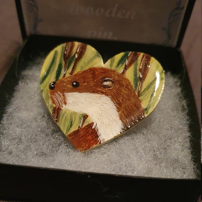 Handmade Felt Fox Brooch - Etsy