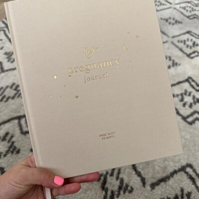 My Pregnancy Journal, Expectant Mother Gift, Pregnancy Planner Pearl ...