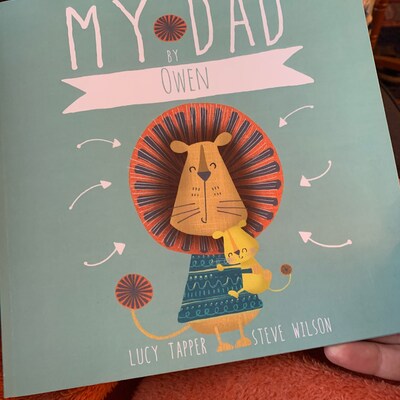 Personalised Dad Book for Father's, Father's Day Gifts, Birthday Gift ...