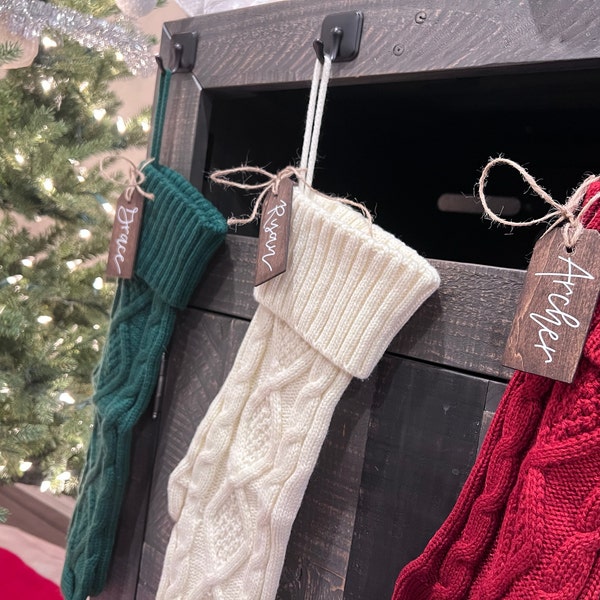 Organizational Tags, Wooden Tags, Pantry Labels, Linen Closet Labels ...