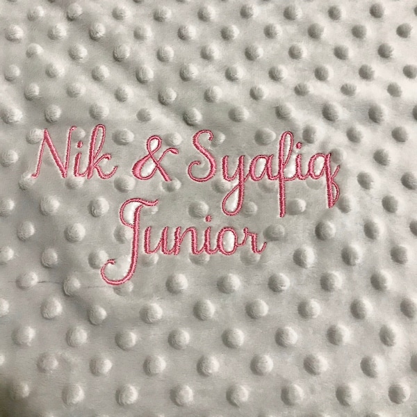 Samantha Script Basic Machine Embroidery Font Monogram Alphabet - 3 ...