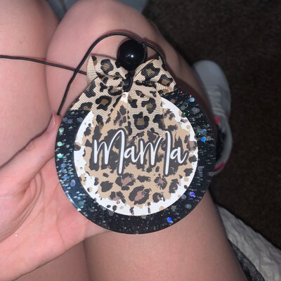 Cheetah Smiley Car Freshie, Car Air Freshener, Freshie, Aroma Bead Car ...