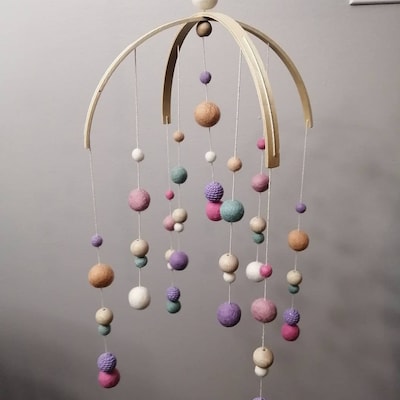 CUSTOM Design Baby Mobile Design Your Own Felt Baby Mobile Deluxe Style ...