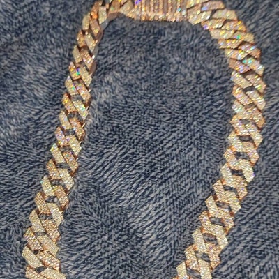 Heavy Quality 15mm Icy Cuban Link Chain VVS1 Quality - Etsy