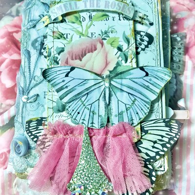 Vintage Christmas Angel, Angel Gift Tag, Mixed Media Angel Tag ...