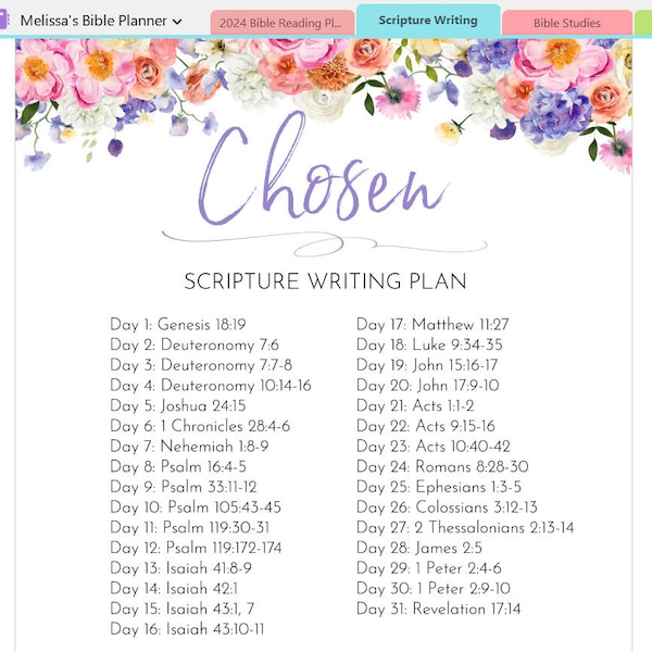 2023 Radiant Scripture Writing Plans (digital Download) GROUP RATE - Etsy