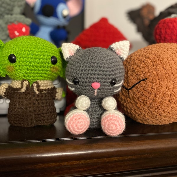 PATTERN: Kaylie the Kitten - Crochet Cat Pattern - Amigurumi Cat ...