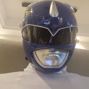 ANIKI Blue MMPR Ranger Cosplay Helmet Collectible Mask Replica - Etsy