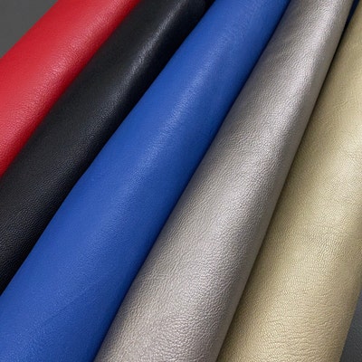 GOATSKIN Leather black 45 Sq Ft, Finished Goatskin Leather NOT Cutting ...