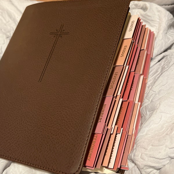 Bible Tabs for Women Gold Foil Bible Tabs Earth Tone Bible Stickers ...