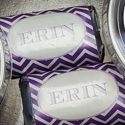 Custom Wedding Candy Labels Wedding Favors Monogram - Etsy