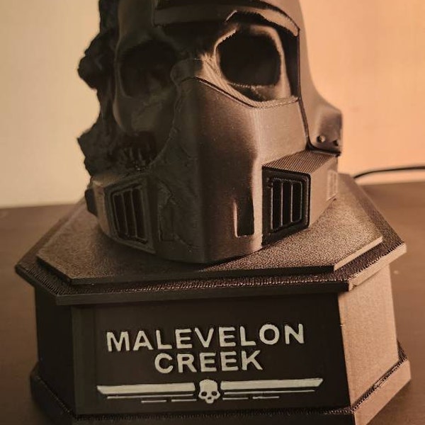 Hell Divers Battle Damaged Helmet - Etsy