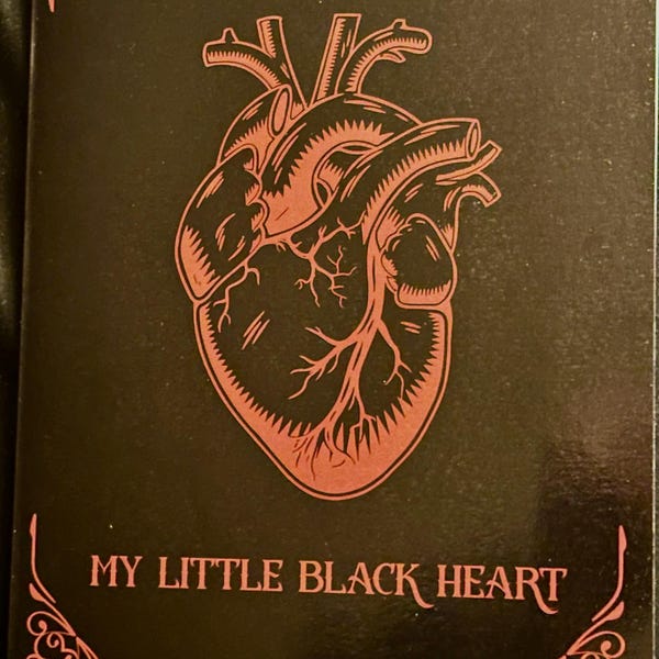 Nu Metal Birthday Card | Last Resort Emo Lyric Greeting | Glossy Black ...