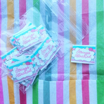 100 Medium/small Custom Labels - Etsy