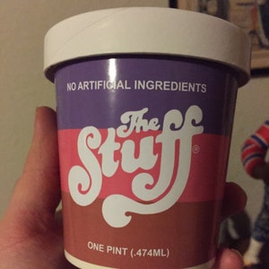 The Stuff Movie Replica Prop Tub RARE - Etsy