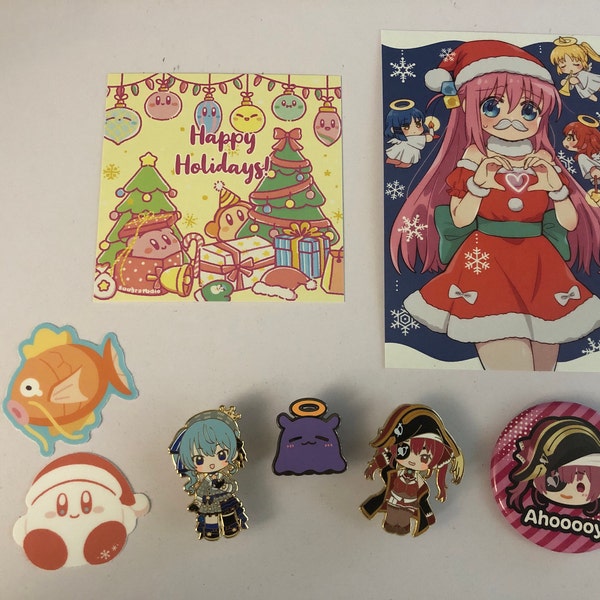 Hololive Vtuber Tako Ina Ninomae Ina'nis Takodachi Enamel Pin, Fan ...