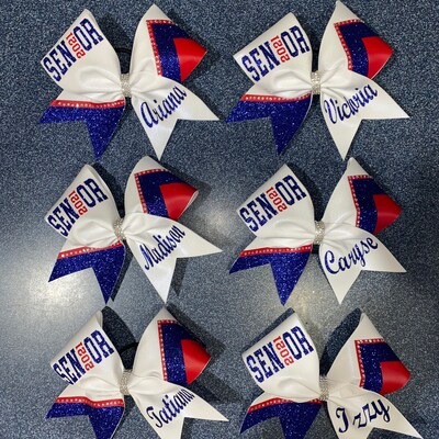 Senior Cheer Bow - Etsy
