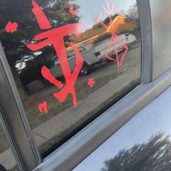 Doom Slayer Symbol Vinyl Decal Sticker - Etsy