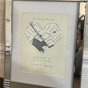 First Date Gift, Our First Date Memory, the Night We Met, Date Night ...
