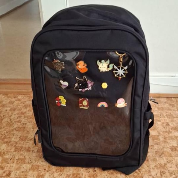 Ita Bag, Pin Display Bag, Ita Backpack, Pin Trading, Window Backpack ...