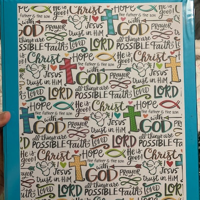 Christian Digital Papers 4 Pack, Sublimation, PNG File, Digital ...