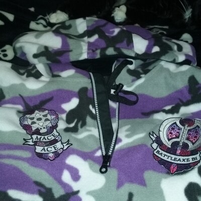 Mace Ace Embroidered Patch - Etsy