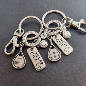 Padel Tennis Keyring Custom Gift Padel Player Gift Gift to Padel Player ...